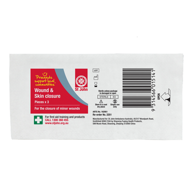 Adhesive Strips/Plasters/Tapes – St John Ambulance National Online Shop