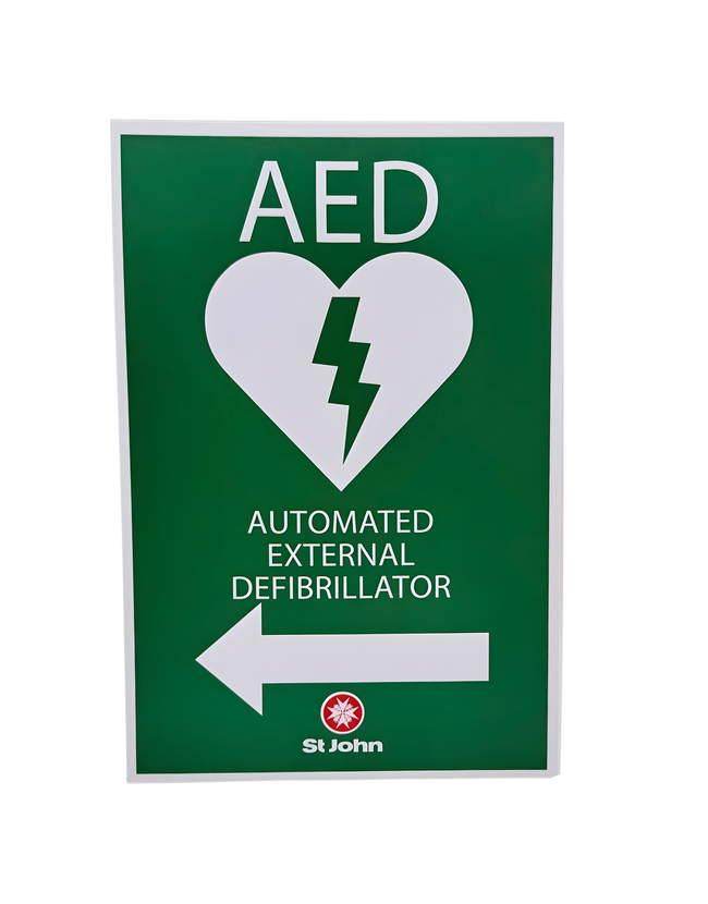 Defib (AED) Signage – St John Ambulance National Online Shop