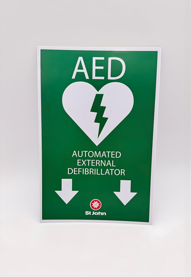 Defib (AED) Signage – St John Ambulance National Online Shop
