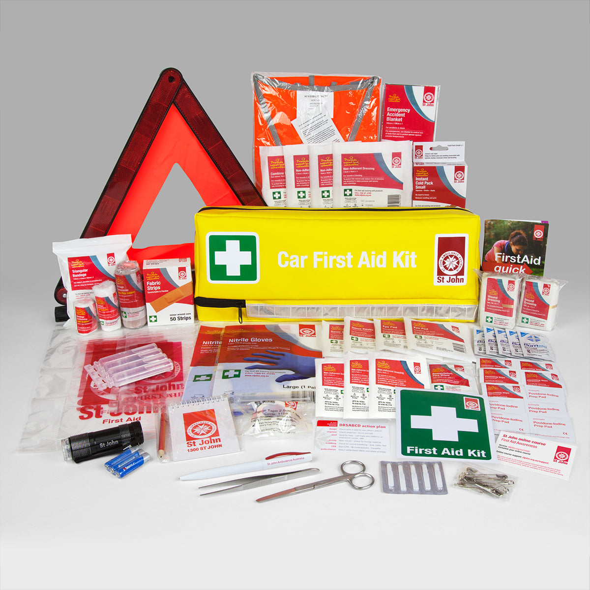 St John Car First Aid Kit (WHS Compliant) – St John Ambulance National ...