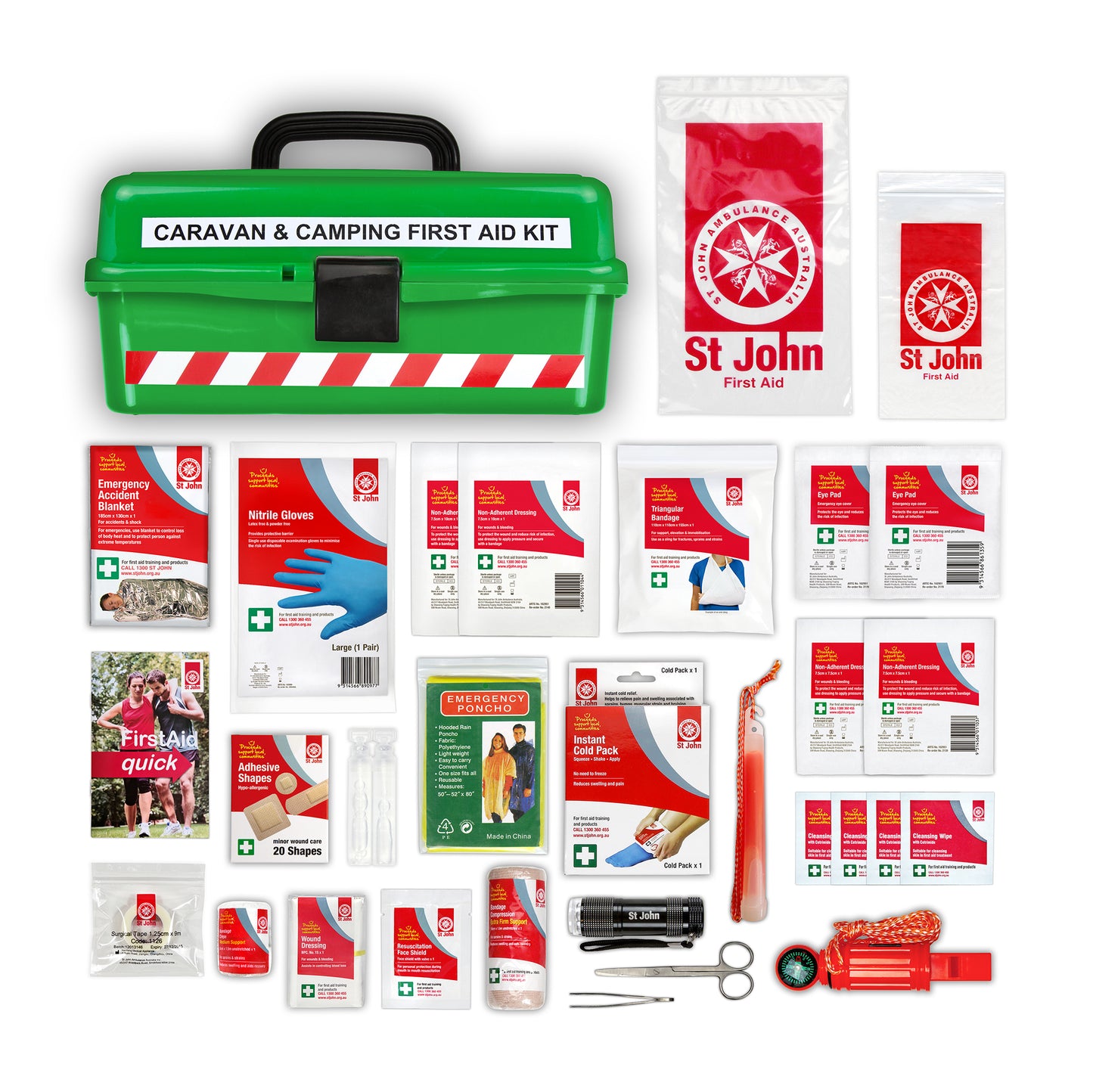 St John Caravan and Camping First Aid Kit – St John Ambulance National ...