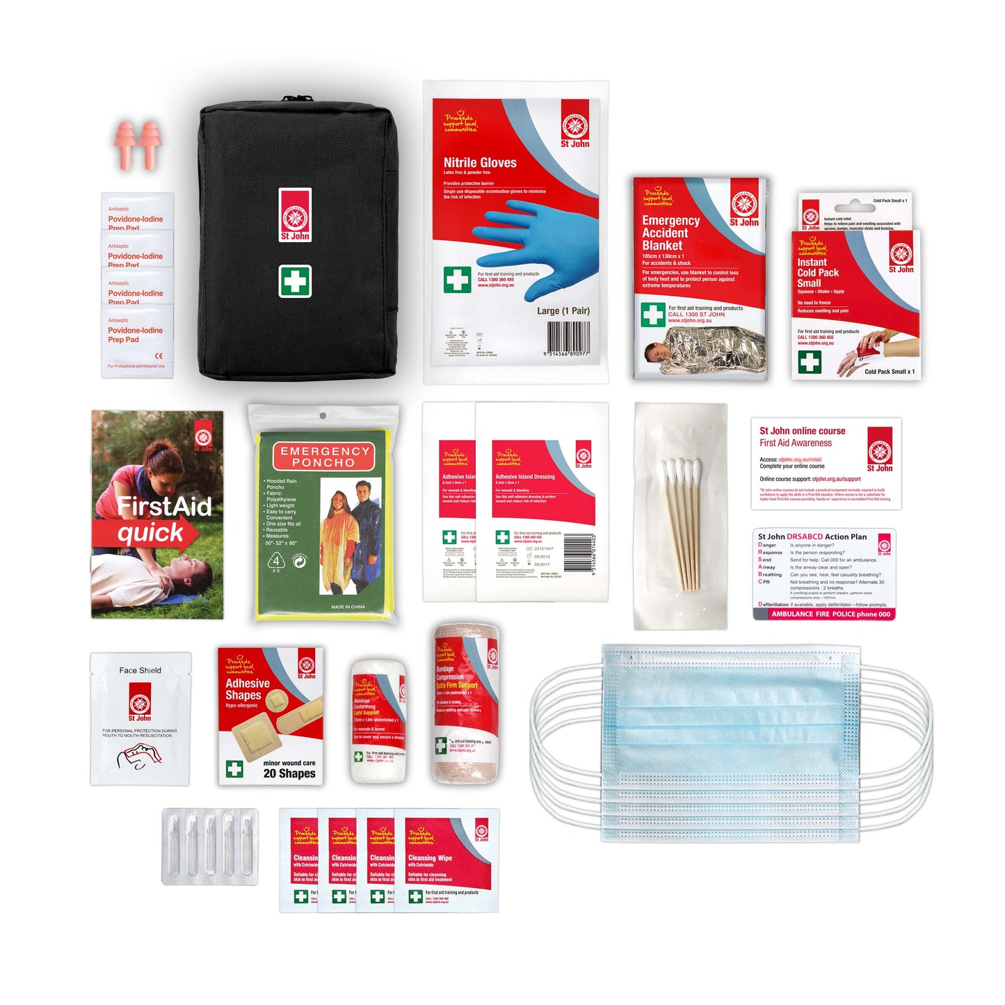 St John My Travel Companion First Aid Kit – St John Ambulance National ...