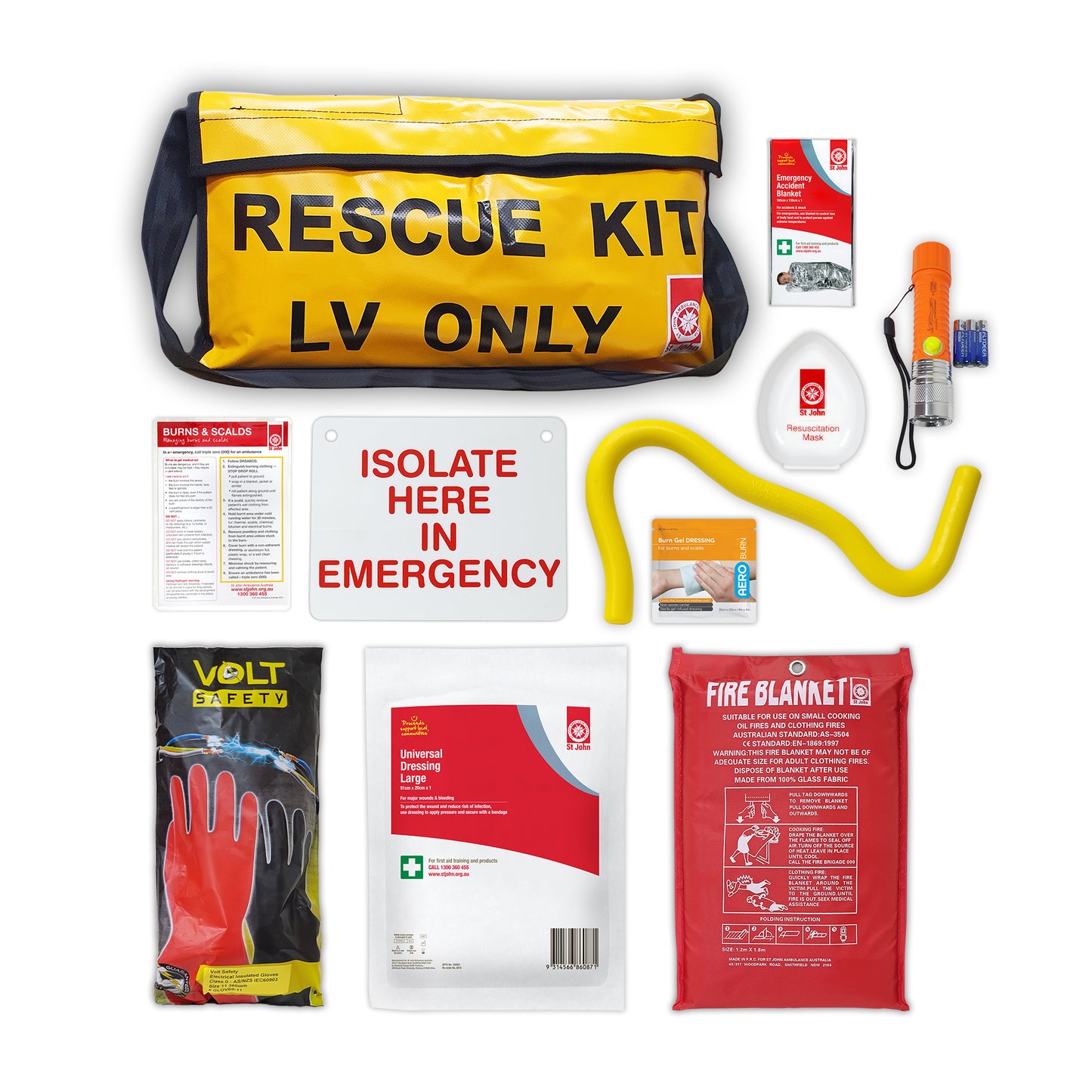 St John Low Voltage 1000v Rescue Kit – St John Ambulance National ...