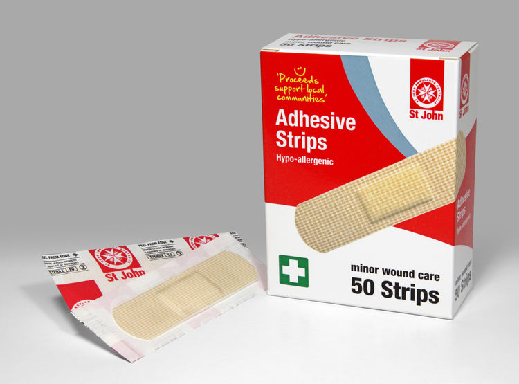 Adhesive Strips/Plasters/Tapes – St John Ambulance National Online Shop
