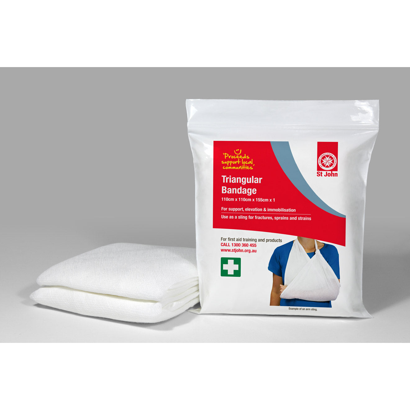 Triangular Bandage - 110cm x 110cm – St John Ambulance National Online Shop