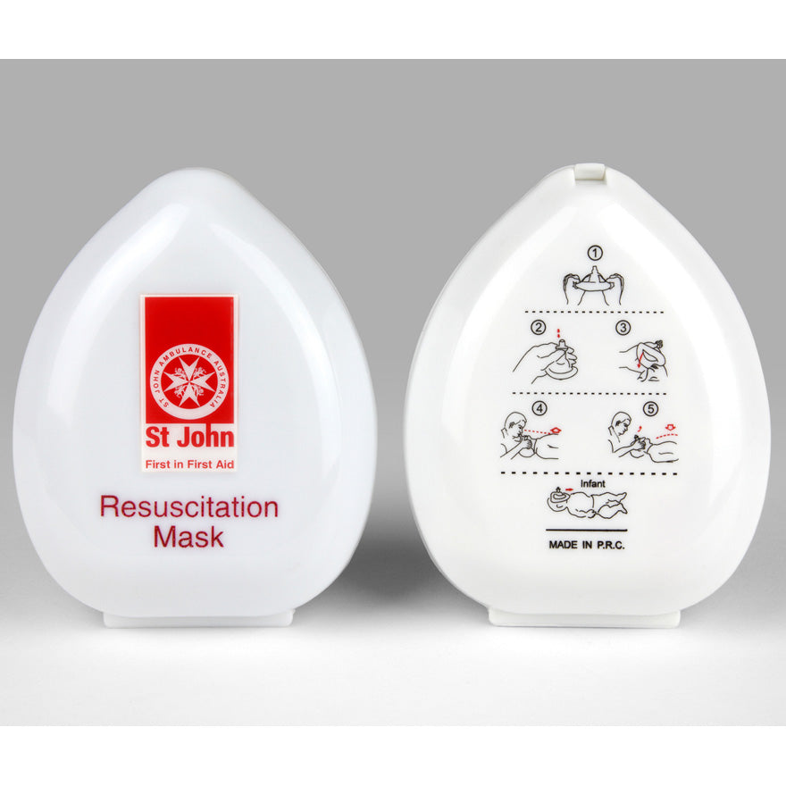 Resuscitation Mask - Reusable – St John Ambulance National Online Shop