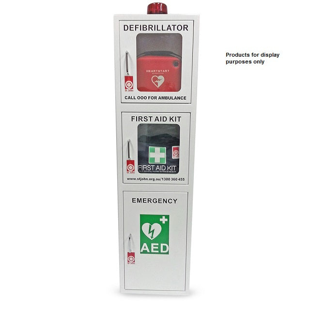 Defibrillator Cabinet 3 in 1 First Aid Station – St John Ambulance ...