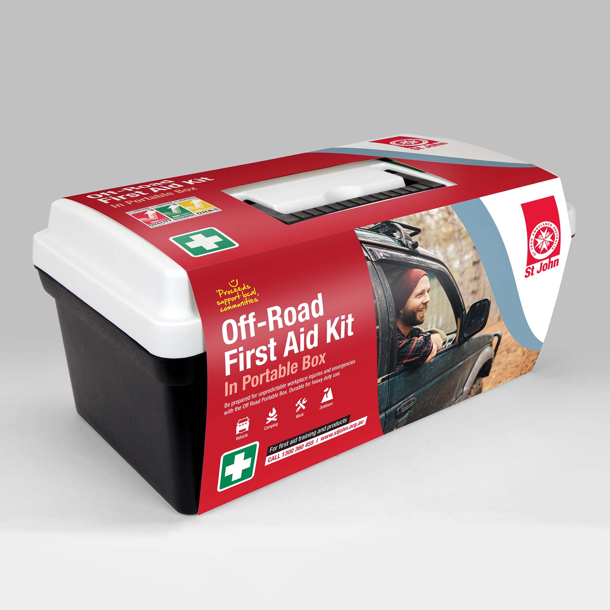 St John Off-Road First Aid Kit - Portable Box – St John Ambulance ...