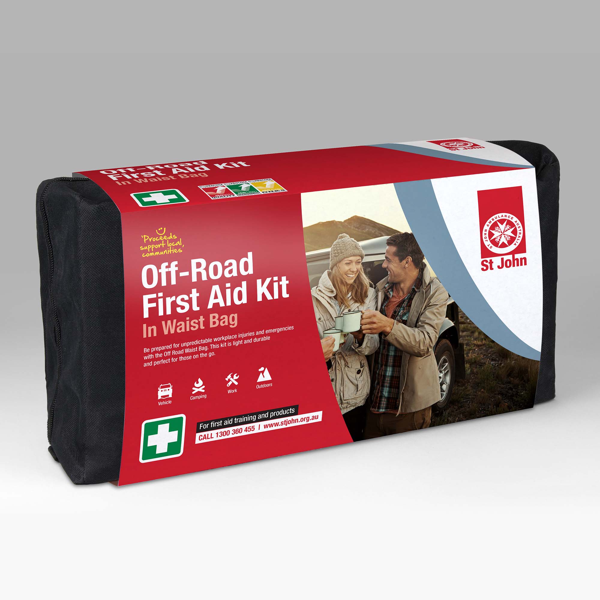 St John Off-Road First Aid Kit - Waist Bag – St John Ambulance National ...